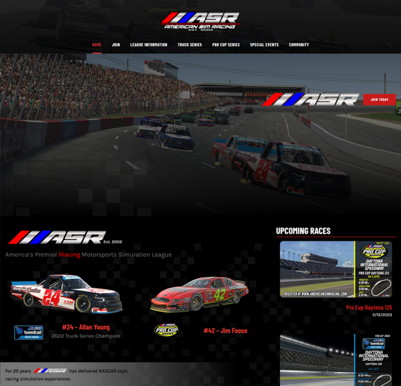 American Sim Racing | tweedcast